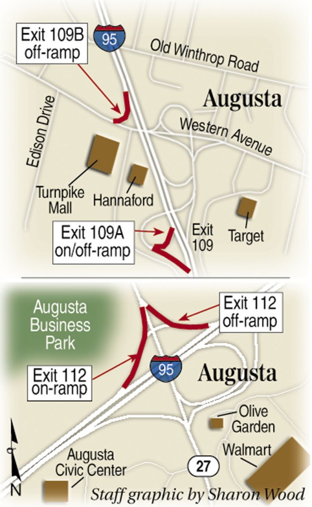 I-95 ramp closures scheduled