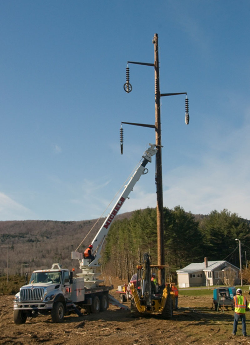 New CMP line preps area for turbines