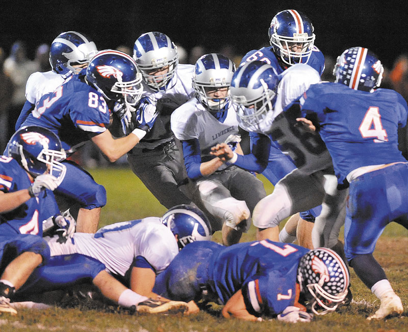 HIGH SCHOOL FOOTBALL: Lining up to lead unbeaten Lawrence