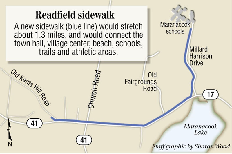 Sidewalk project has town buzzing