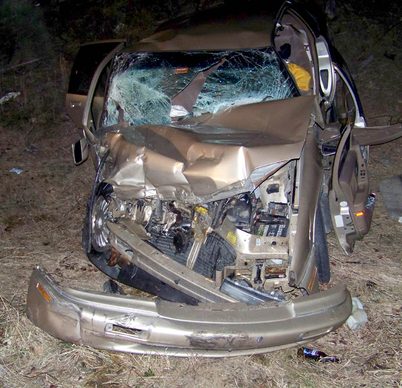 Car hit head-on by speeding truck in Madison