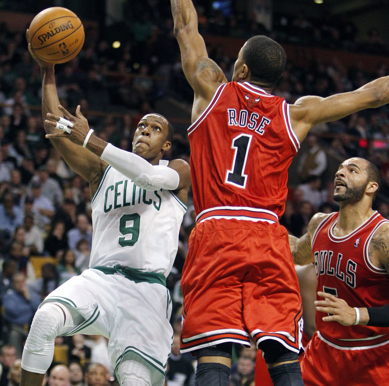 NBA: Rose lifts Bulls past Celtics
