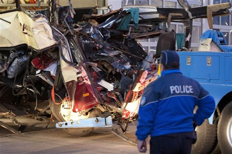 Swiss bus crash kills 28, including 22 children