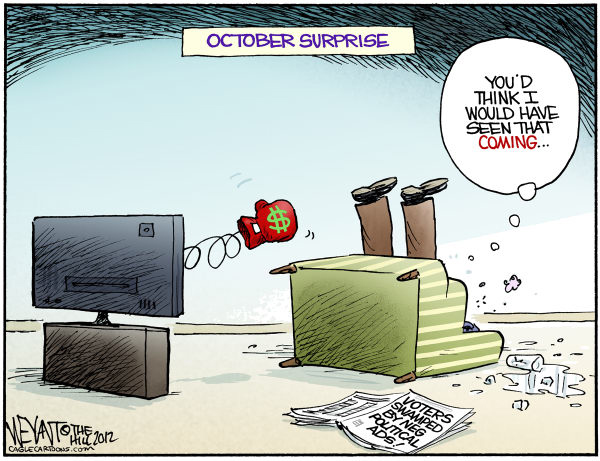 Today’s Editorial Cartoon: October Surprise