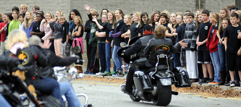 Bikers against bullying