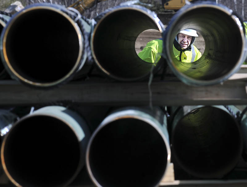Pipeline construction, PR efforts herald natural gas push in central Maine
