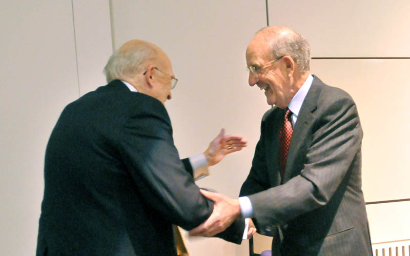 Former U.S. Sen. Alan Simpson delivers Mitchell Lecture at Colby