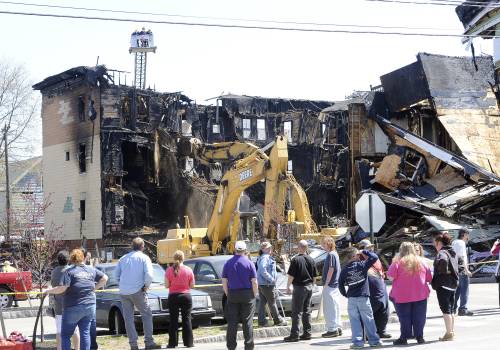 Lewiston fire started in condemned building