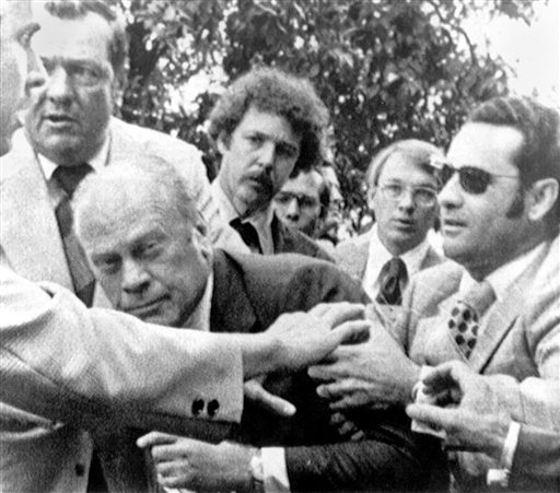Gerald Ford recalls Fromme assassination attempt in video