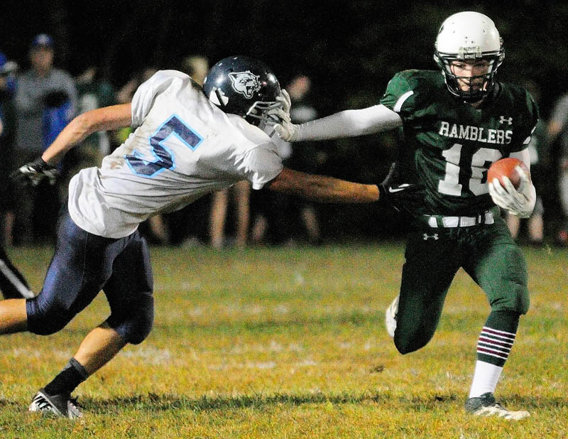 HIGH SCHOOL FOOTBALL: Winthrop/Monmouth makes it 3 straight, beats Dirigo