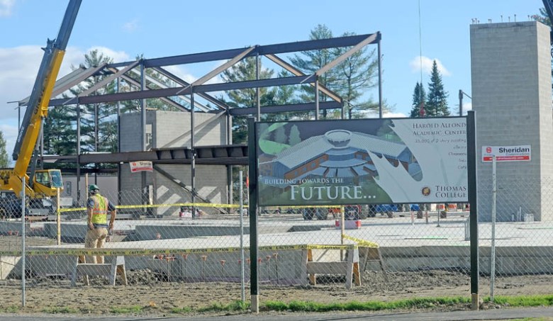 Thomas College celebrates growth, construction of two buildings at ...