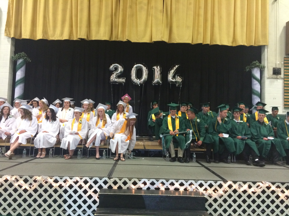 Carrabec High School graduates 41 students