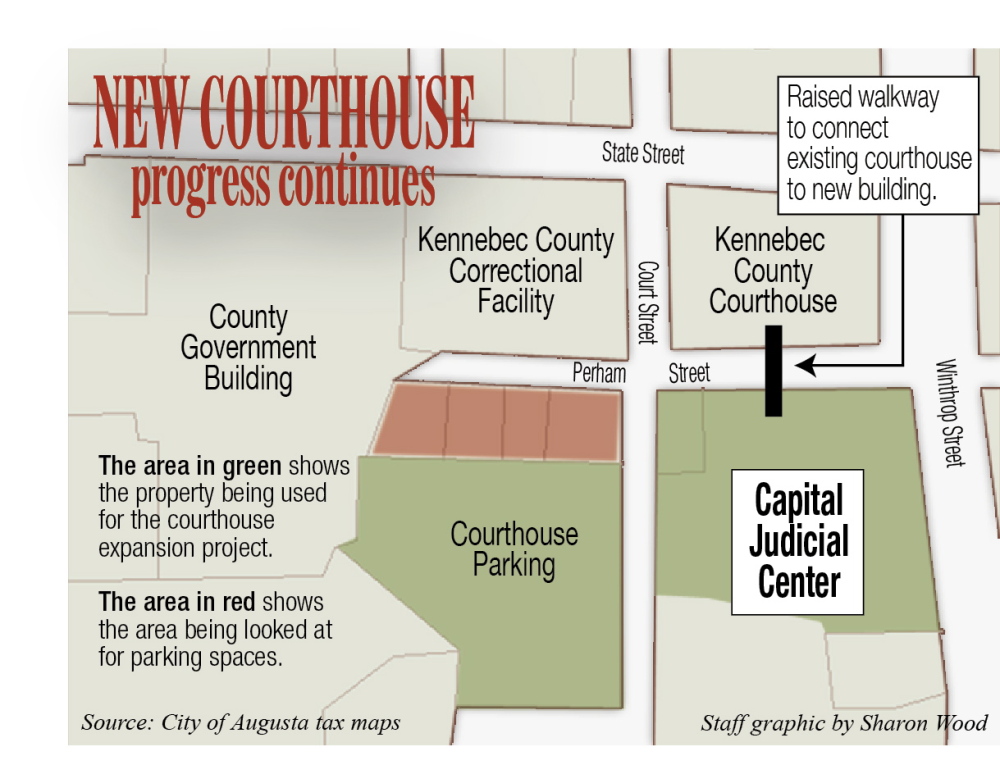 Demolition delayed for three buildings near Augusta courthouse