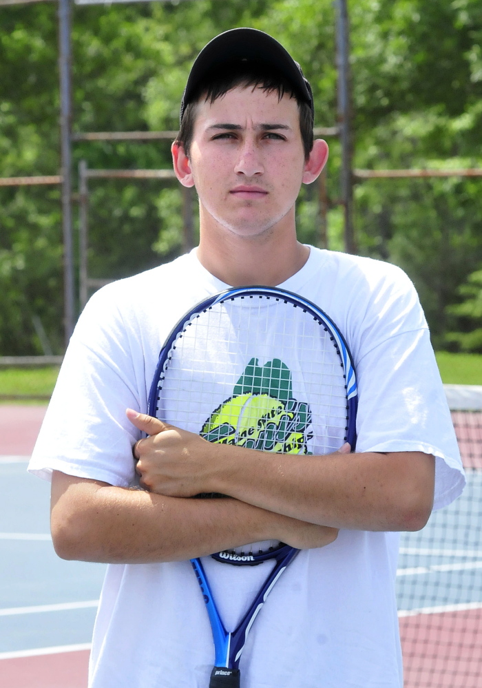Disch named Morning Sentinel’s boys tennis player of year