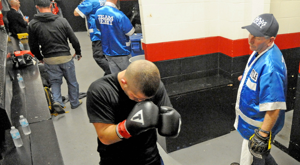 In Lewiston fight Berry wins new belt