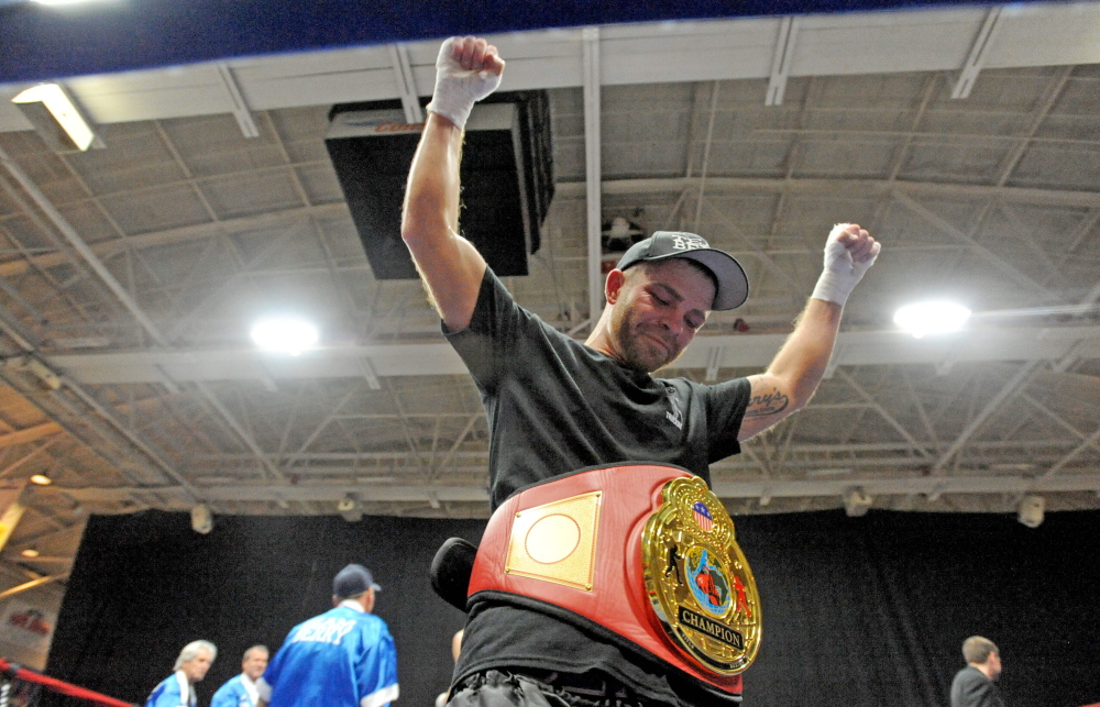 In Lewiston fight Berry wins new belt