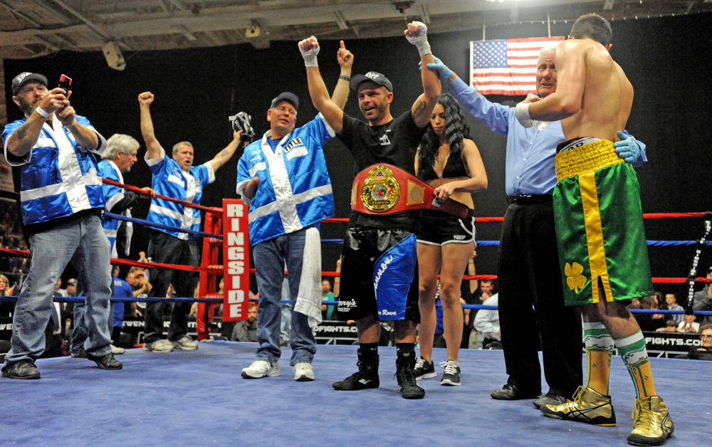 In Lewiston fight Berry wins new belt