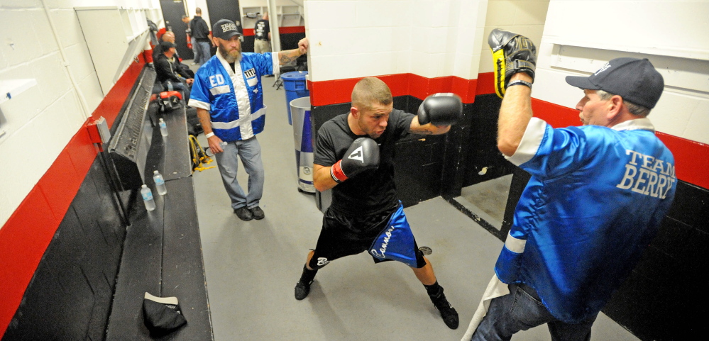 In Lewiston fight Berry wins new belt