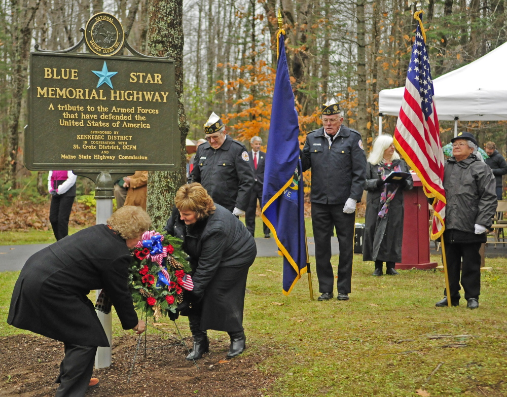 New Blue Star Memorial marker dedicated at Augusta veterans cemetery