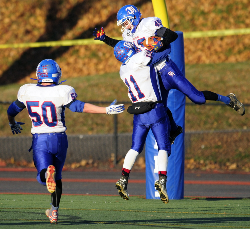Oak Hill football team takes second consecutive state championship