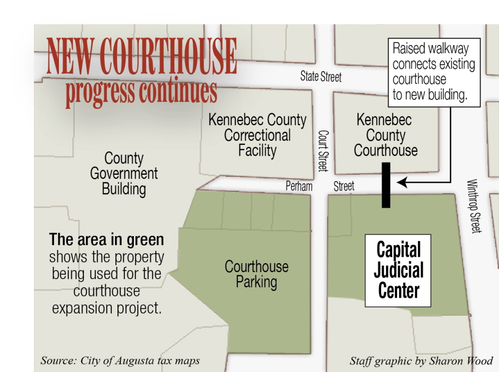 Augusta’s Capital Judicial Center nears completion