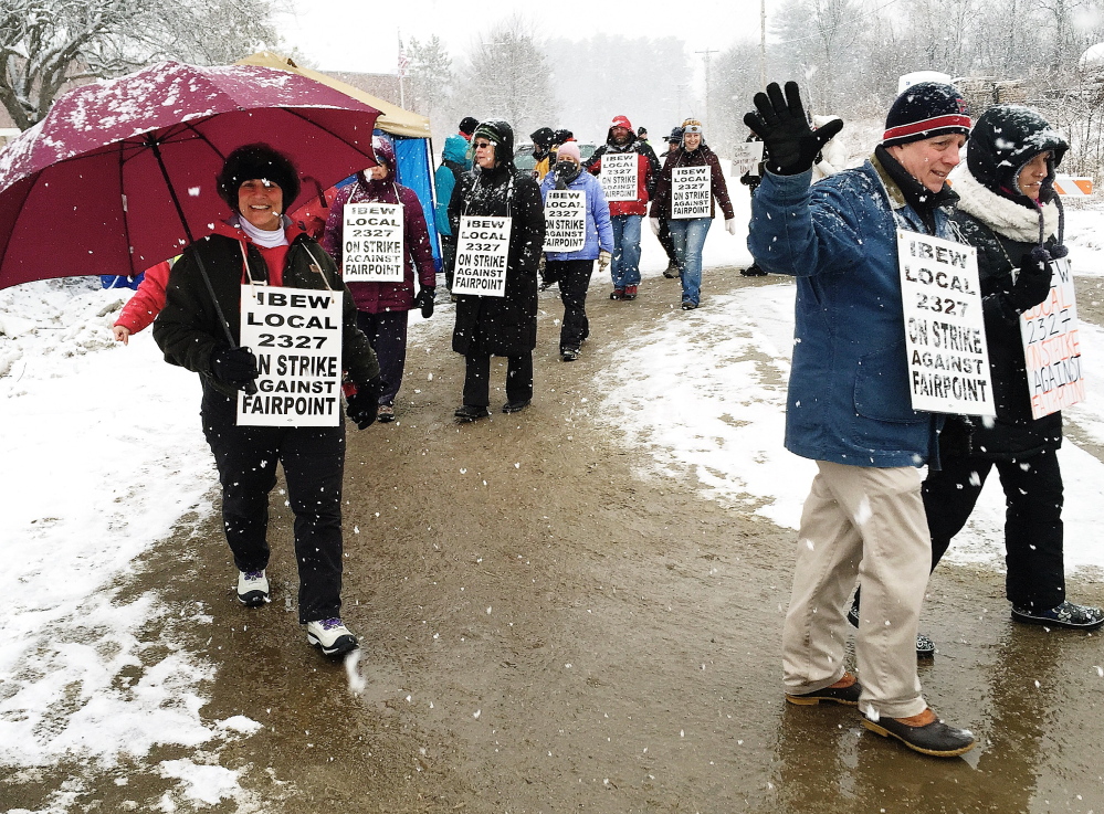 FairPoint strike hits 100th day
