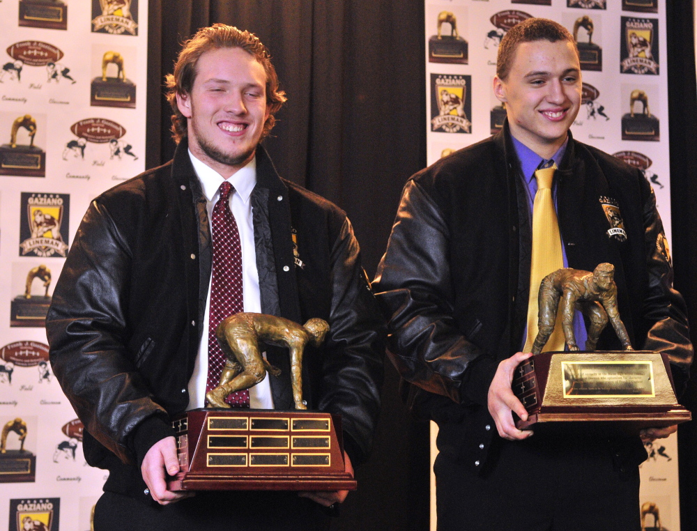 Davis, Holman win Gaziano awards