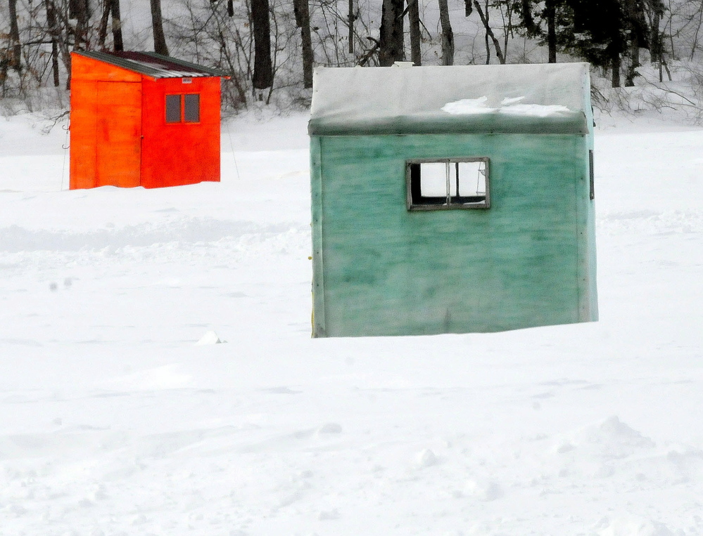 Ice shack architects compete at Skowhegan winter carnival