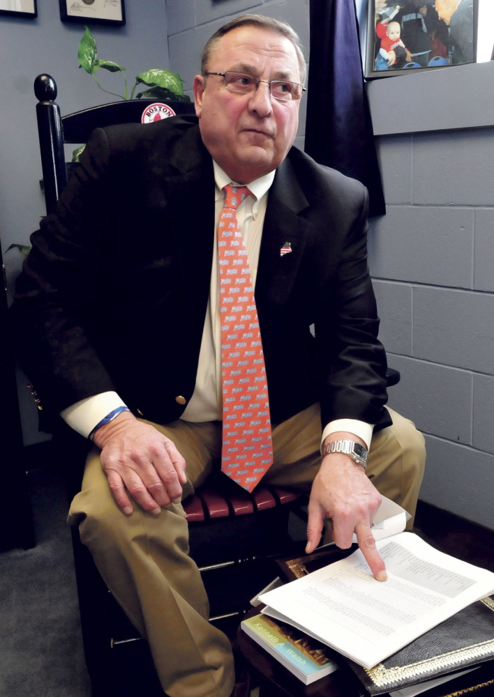 The LePage evolution: Governor talks taxes, local control, future