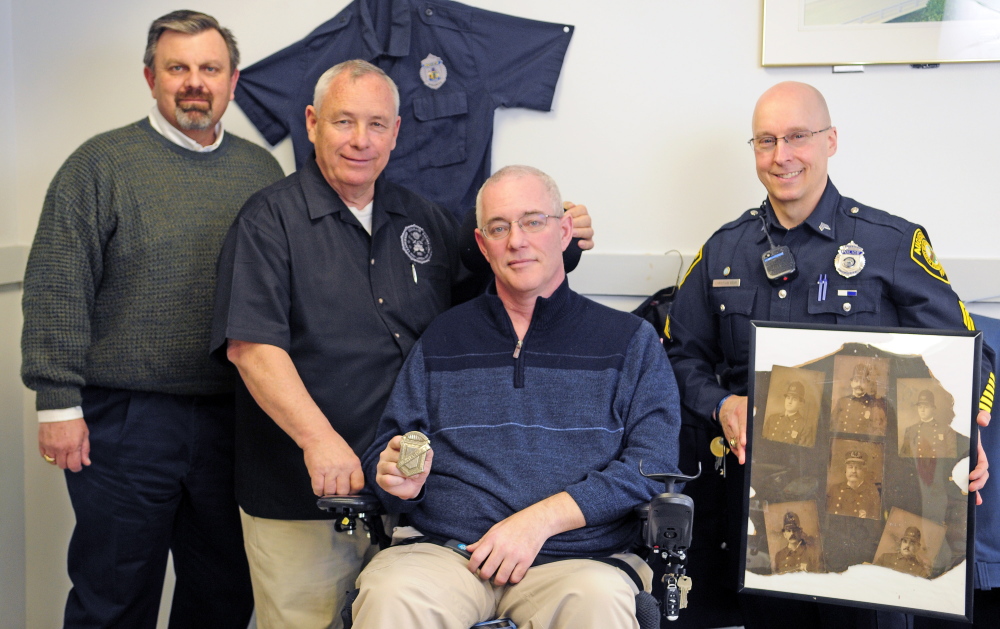 Augusta city marshal’s badge comes home