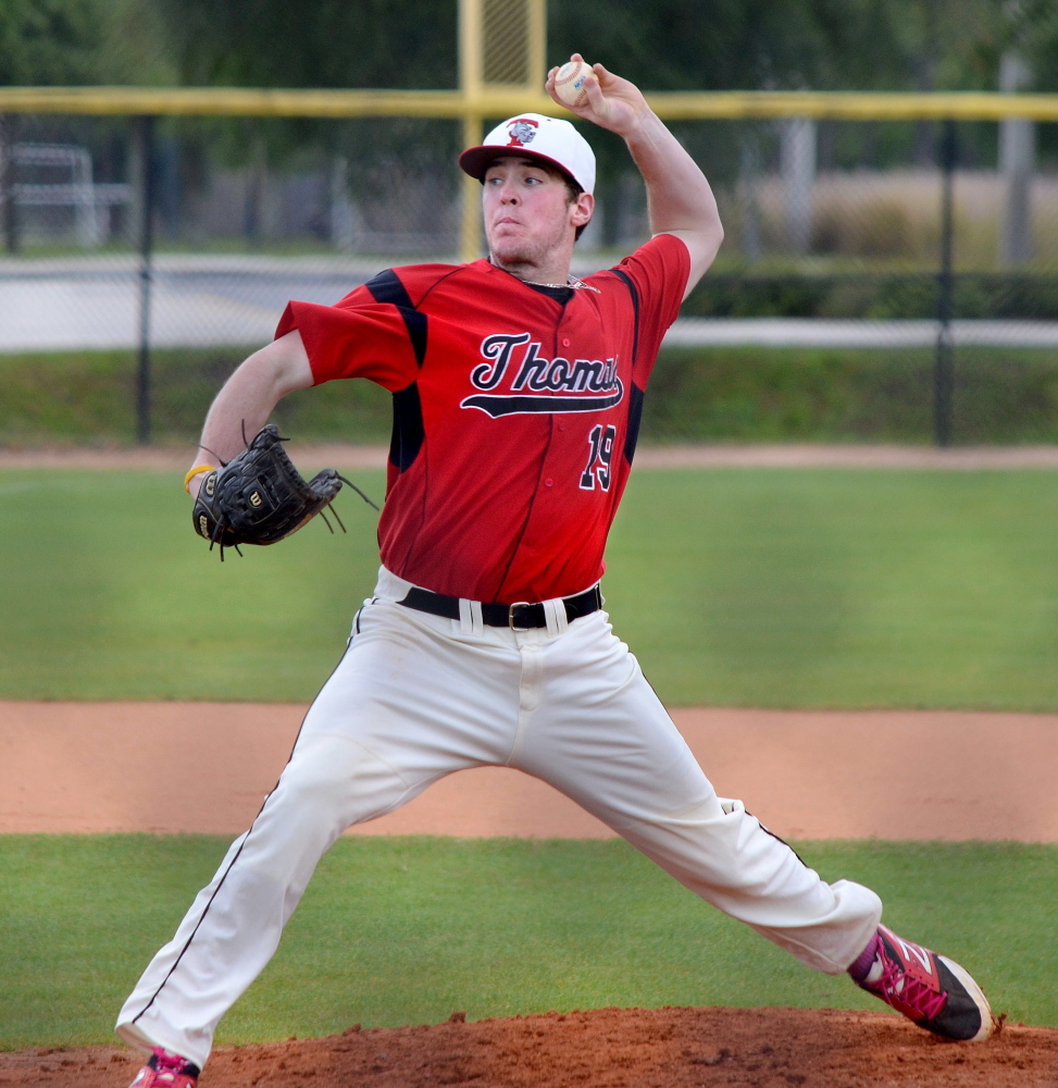 Fleming hitting his stride for Thomas baseball