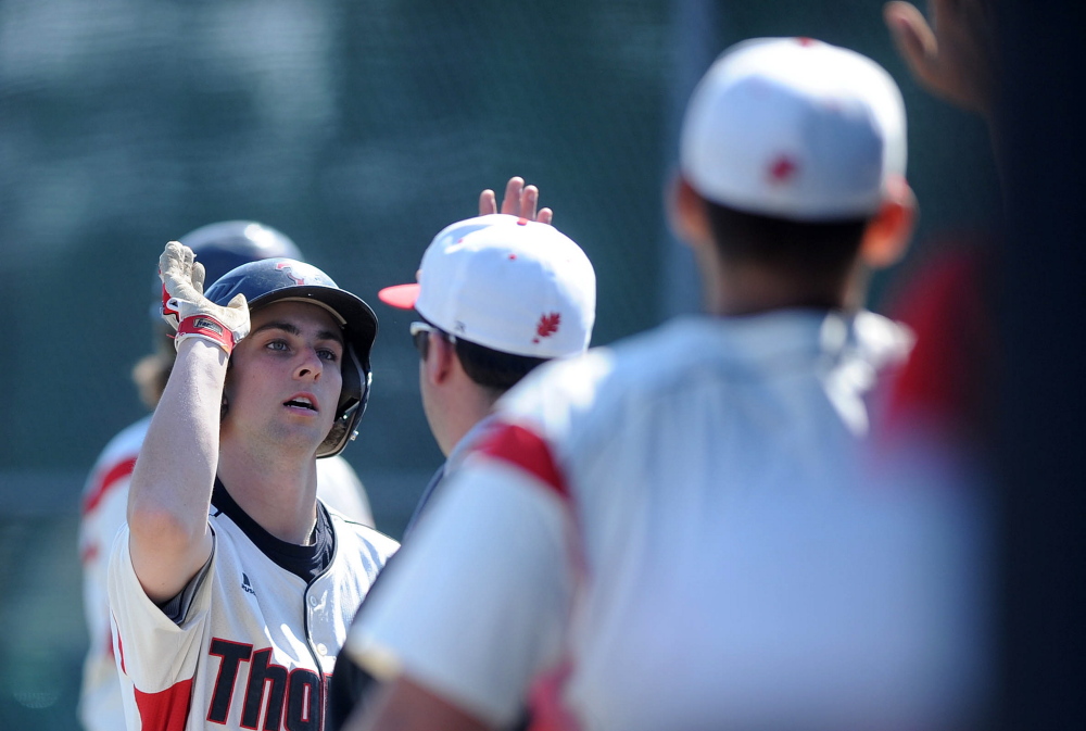 Thomas College baseball sweeps Colby-Sawyer