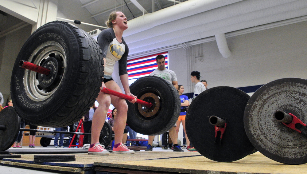 Women finding strongman competition an uplifting experience