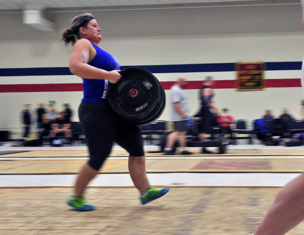 Women finding strongman competition an uplifting experience