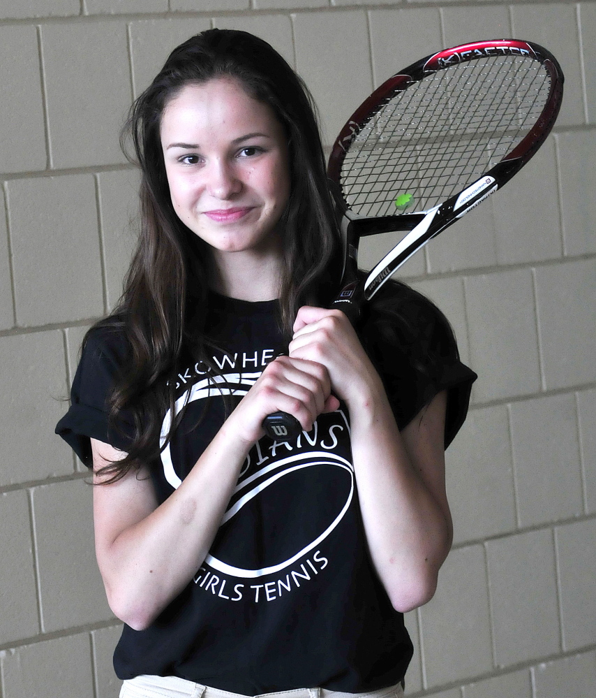 2015 Morning Sentinel Girls Tennis Player of the Year: Vasilisa ...