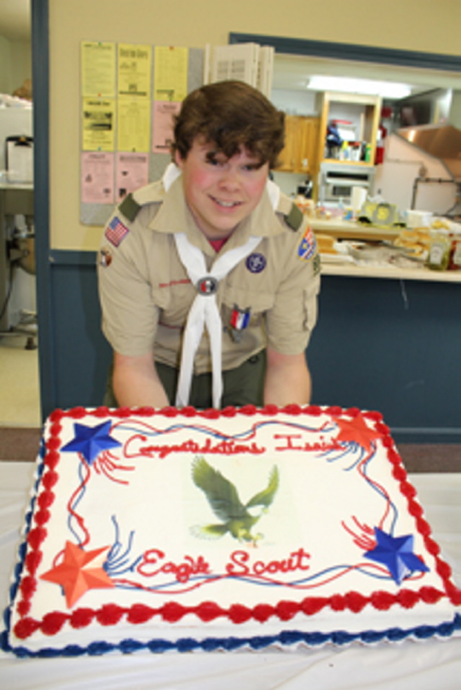 Hooper earns Eagle Scout status
