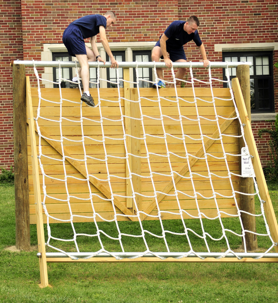 Vassalboro police academy obstacle course dedicated to fallen trooper