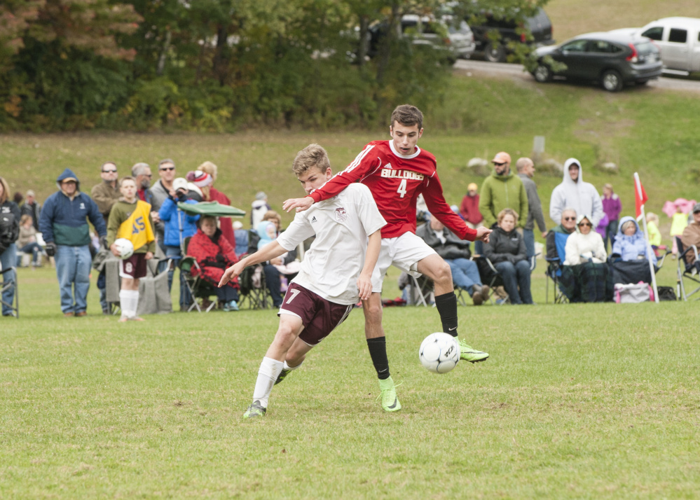 Hall-Dale boys soccer squeaks by Monmouth