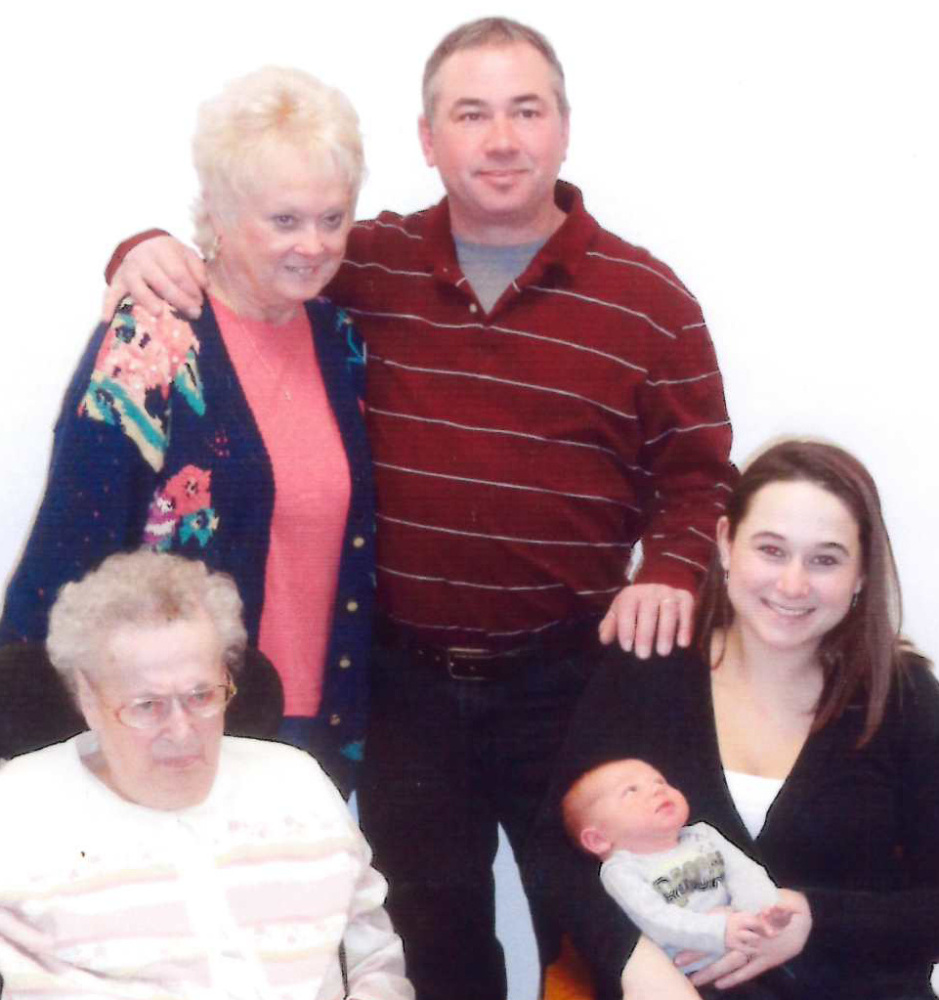 Five generations, twice