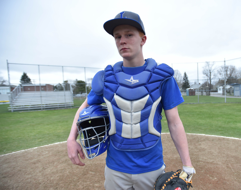 Lawrence’s Devon Webb learns catching on the job