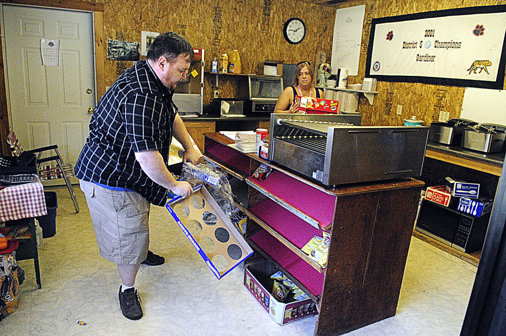 Gallery: Gardiner baseball field snack shack hit by burglars - Kennebec ...