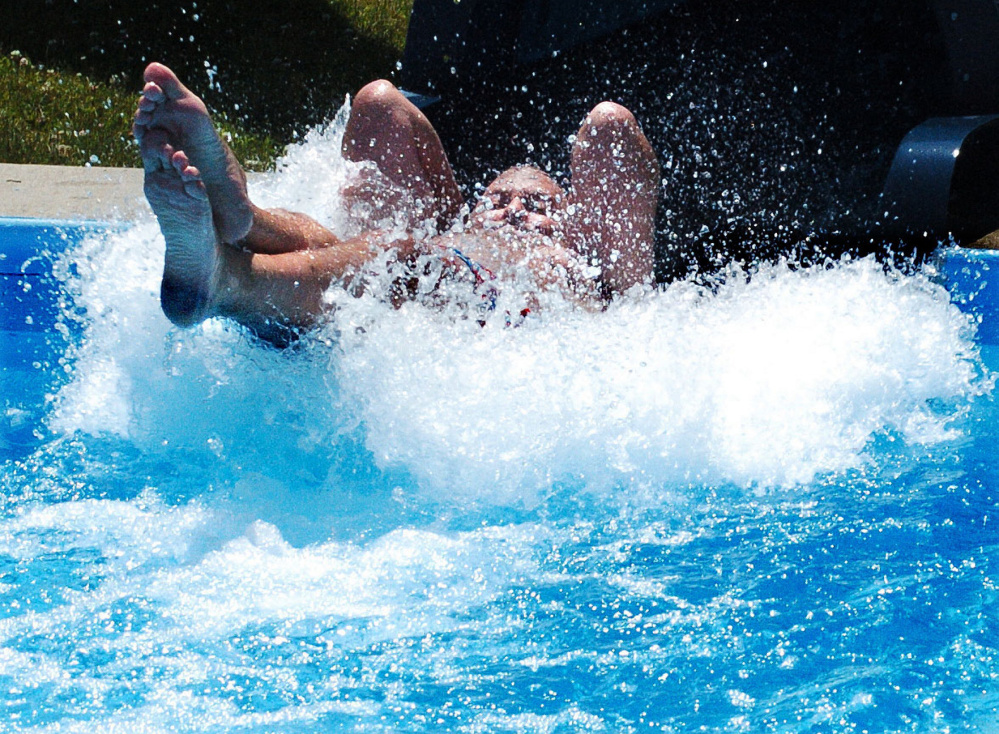 Waterville’s Alfond Municipal Pool is cool place to be on hot day