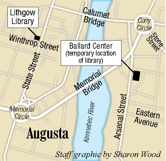 Lithgow Public Library in Augusta preparing to move back home
