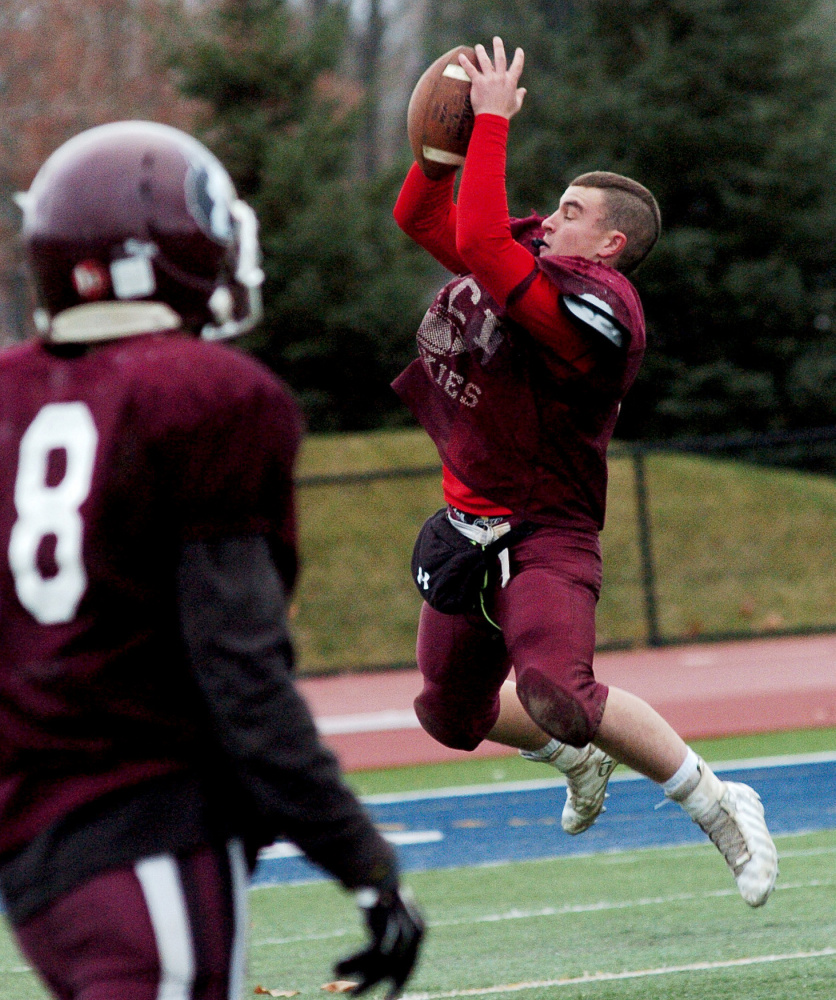GALLERY: MCI football practice - Kennebec Journal and Morning Sentinel