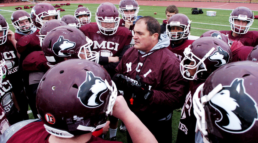 GALLERY: MCI football practice - Kennebec Journal and Morning Sentinel