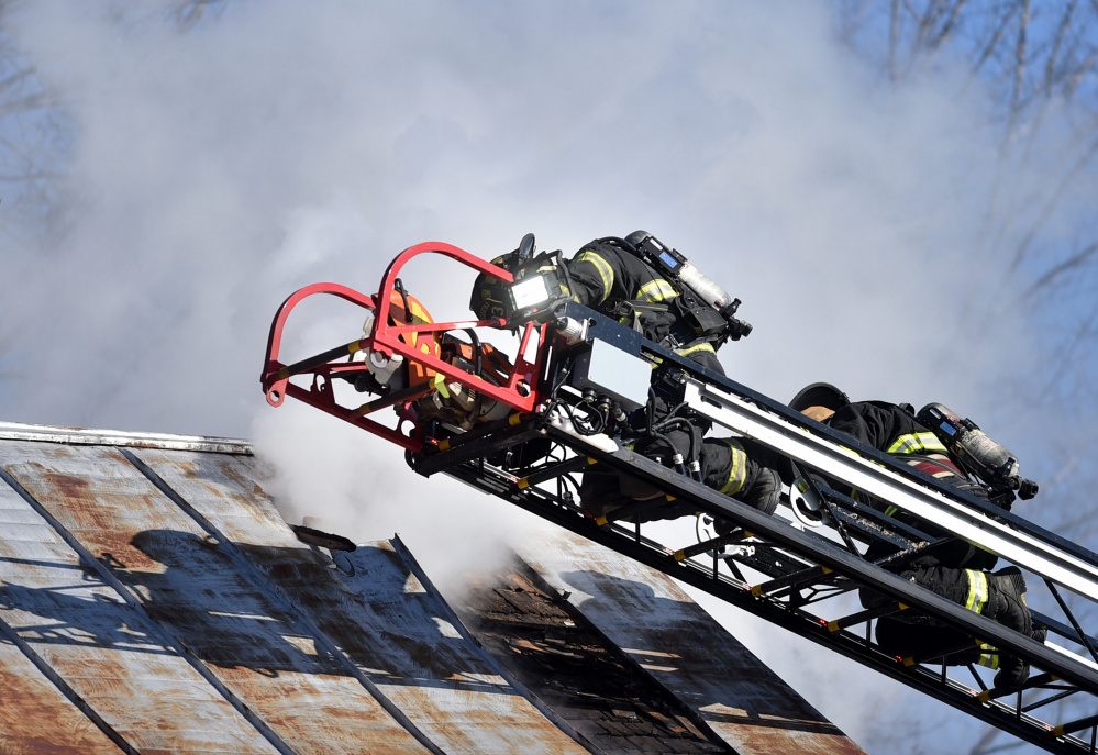 GALLERY: Madison Fire - Kennebec Journal and Morning Sentinel