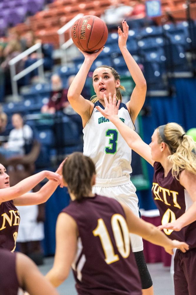 Plummer named conference’s top player in final season at UMaine Augusta