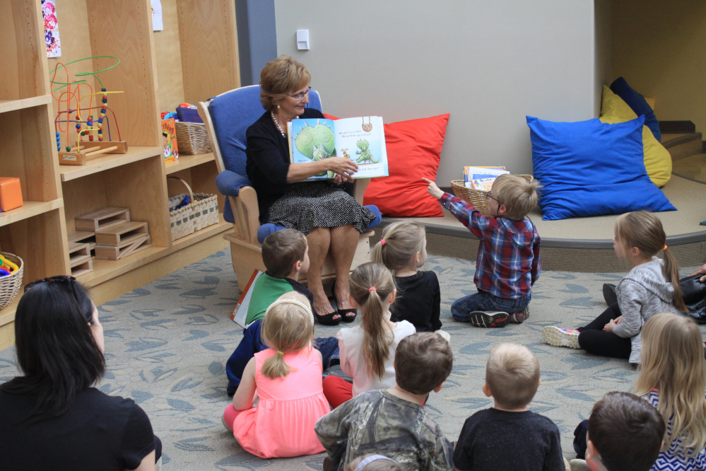 Ann LePage helped celebrate Week of the Young Child