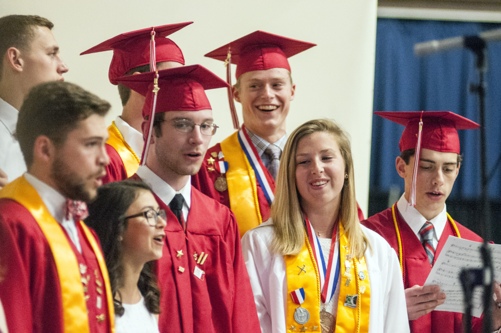 For Cony High seniors, graduation is a time to reflect