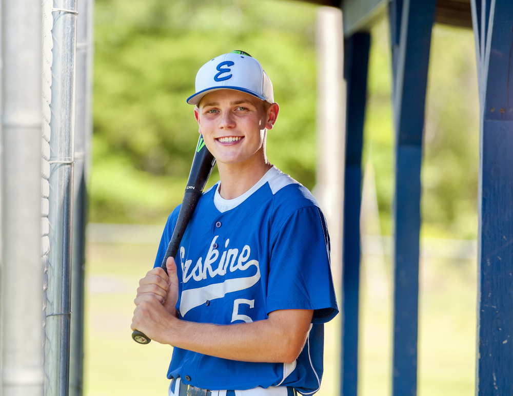 Kennebec Journal Baseball Player of the Year: Dylan Presby, Erskine